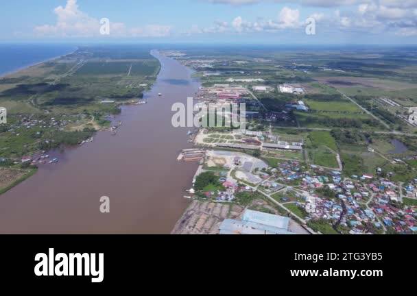 The Landmark and Tourist Attraction areas of the of Miri City, with its ...