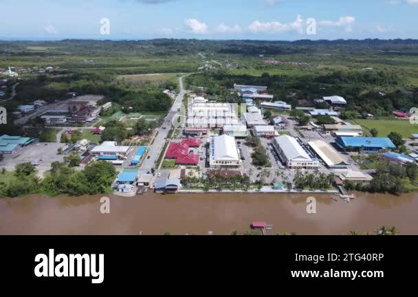 The Landmark and Tourist Attraction areas of the of Miri City, with its ...