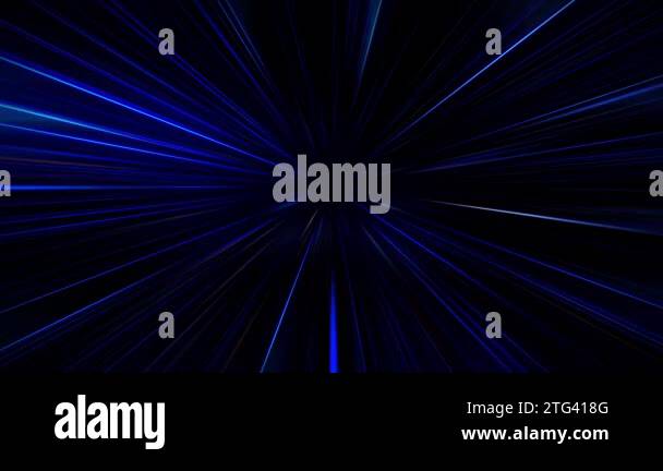 Abstract creative particles radial speed of light. 4K render Cosmic ...