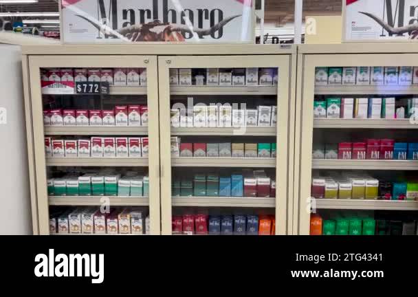 Marlboro cigarettes store Stock Videos & Footage - HD and 4K Video ...