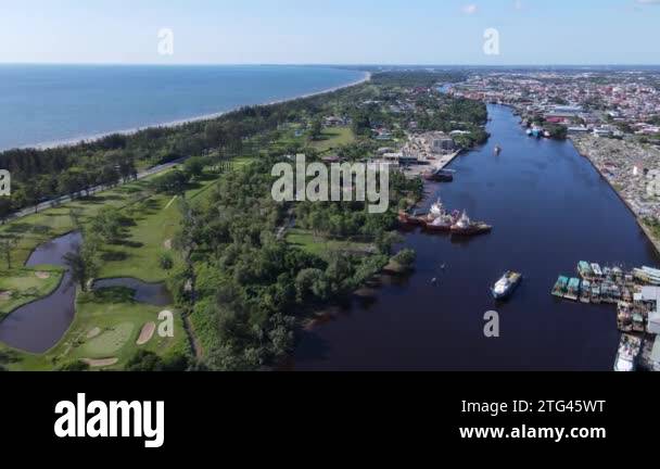 The Landmark and Tourist Attraction areas of the of Miri City, with its ...