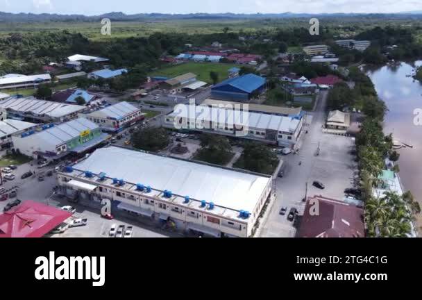 The Landmark and Tourist Attraction areas of the of Miri City, with its ...