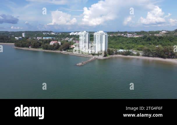 The Landmark and Tourist Attraction areas of the of Miri City, with its ...