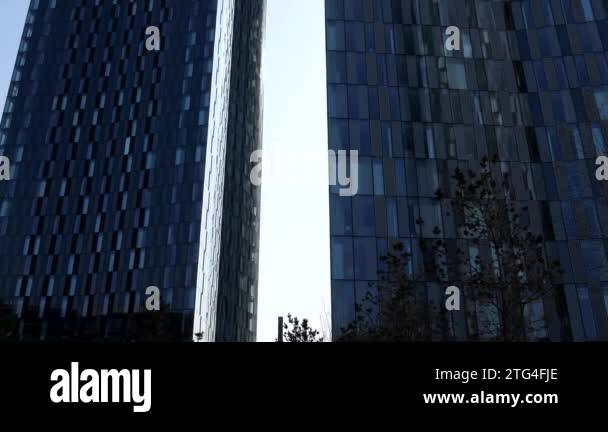 Two buildings side by side Stock Videos & Footage - HD and 4K Video ...