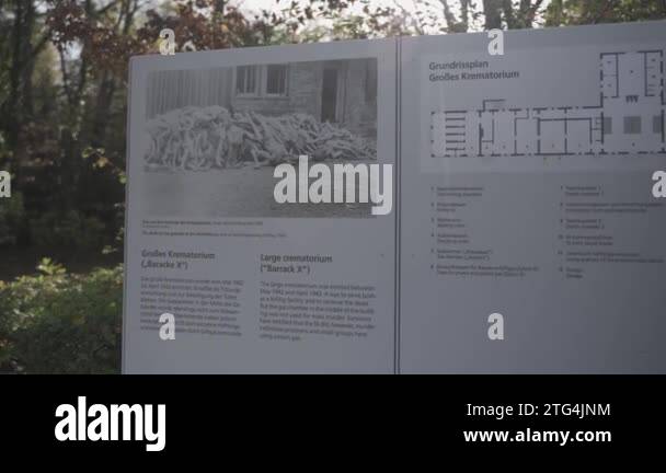 October 30, 2022. Germany. Dachau. Concentration camp memorial site ...