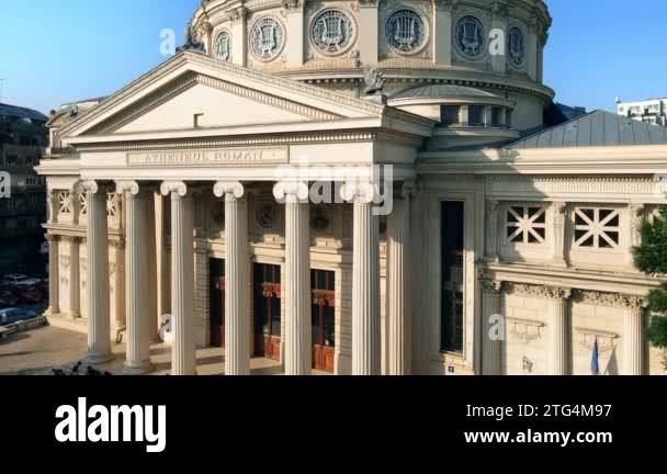 Main entrance and neoclassical building Stock Videos & Footage - HD and ...