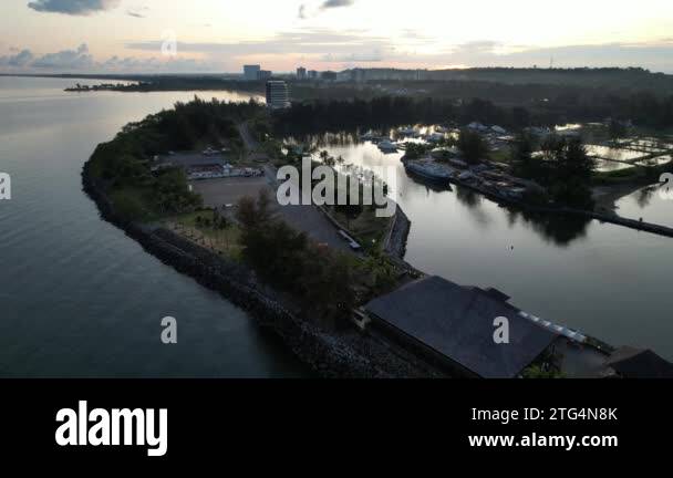 The Landmark and Tourist Attraction areas of the of Miri City, with its ...