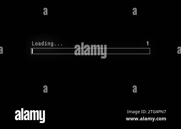 Loading progress bar downloading barloading screen pixelated progress animation. Status bar ...