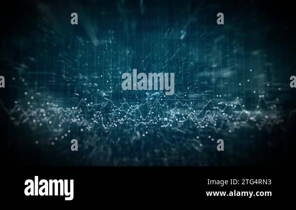 Business And Infographics Stats Market Data Background/ 4k animation of ...