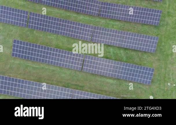 Modern eco-friendly large solar panels to generate energy from suns ...