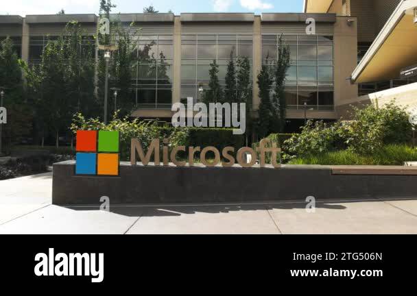 Microsoft redmond exterior Stock Videos & Footage - HD and 4K Video ...
