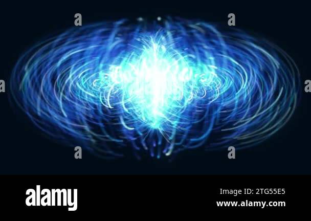 Abstract Cylinder Lines Flowing Background Loop 4k Animation Of An