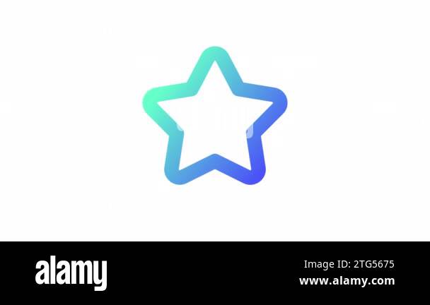 Animated interface gradient ui icons. Smartphone navigation. Settings. Seamless loop HD video ...