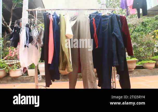 Drying clothes in sun Stock Videos & Footage - HD and 4K Video Clips ...