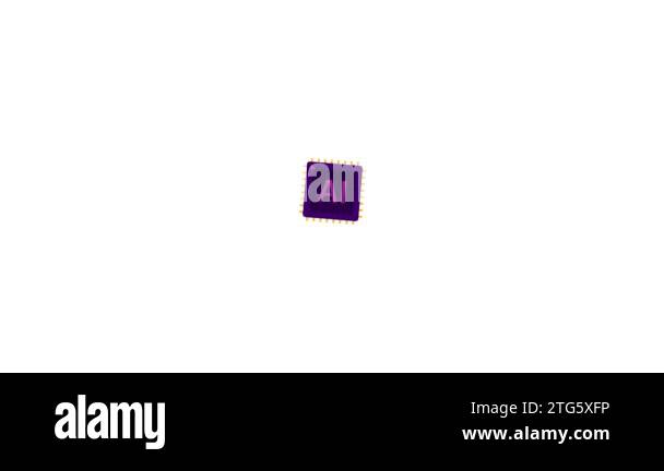 Artificial Intelligence landing page. Ai icon with hands. Website ...