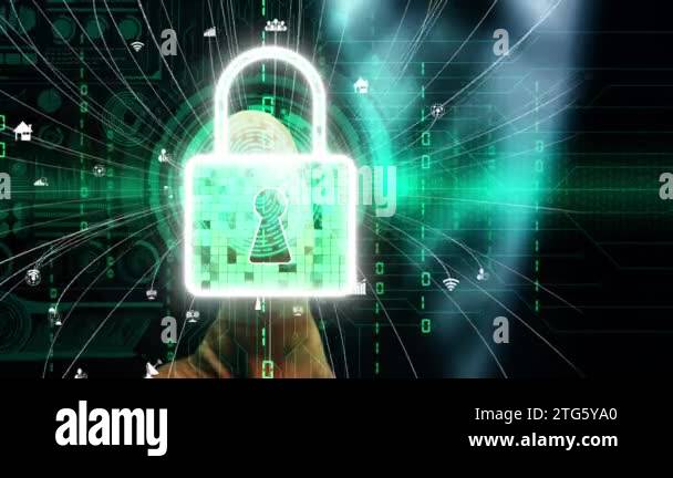 Digital security hand print scan Stock Videos & Footage - HD and 4K ...