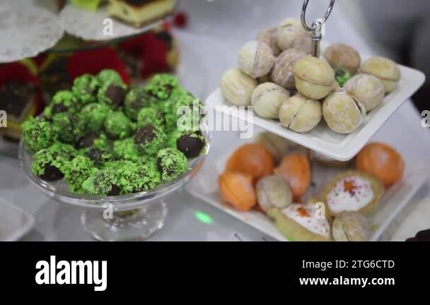 Plates of sweets Stock Videos & Footage - HD and 4K Video Clips - Alamy