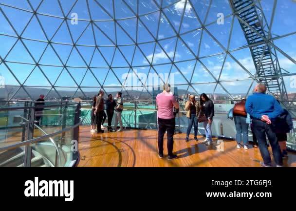 Victoria square shopping mall belfast Stock Videos & Footage - HD and ...