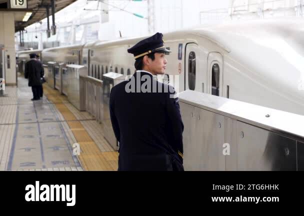Shinkansen train conductor Stock Videos & Footage - HD and 4K Video ...