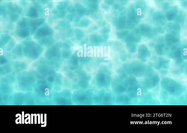 Looped animation of light reflections from the water in a swimming pool ...