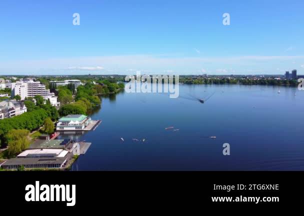 Binnenalster and aussenalster Stock Videos & Footage - HD and 4K Video ...