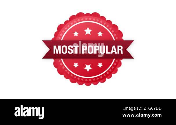 Most popular badge Stock Videos & Footage - HD and 4K Video Clips - Alamy