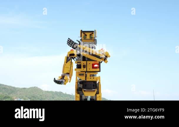 Cat robot for industry 4.0 3d render communication to people cybernetic ...