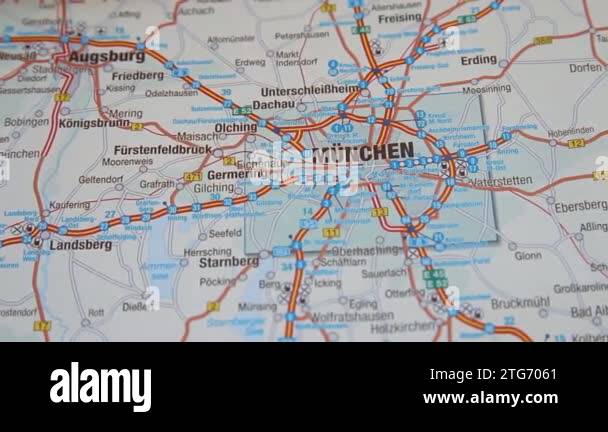 Munchen map Stock Videos & Footage - HD and 4K Video Clips - Alamy