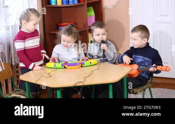 Children playing musical instruments Stock Videos & Footage - HD and 4K ...