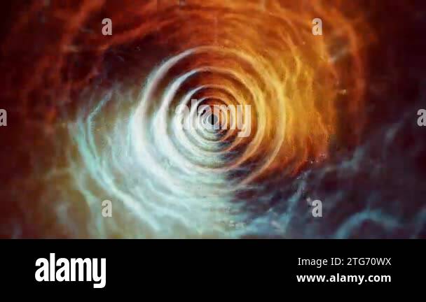 Abstract Sci-Fi Portal Futuristic Trippy Endless Tunnel Alien Cave - 4K ...