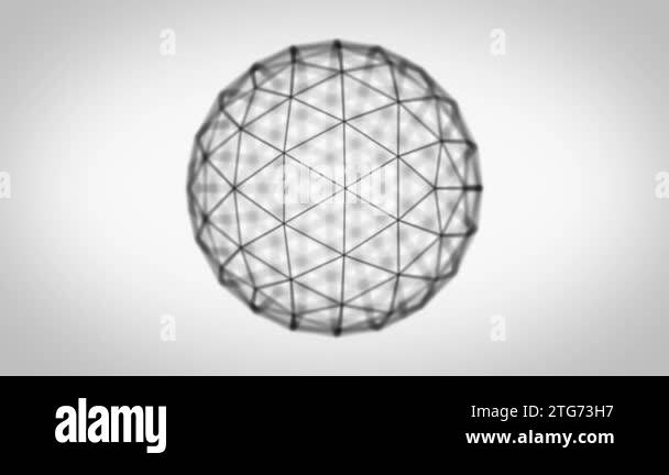 3d Sphere Model Spinning For Corporate Business Graphic/ 4k animation ...