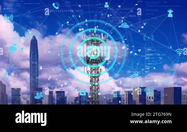 Network coverage of electronic signals transmitted by 5g base stations ...