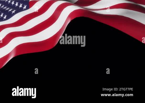 The USA 4th of July National flag waving in wind texture, American flag ...