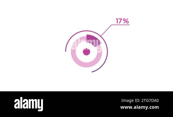 37% circle diagram Infographic animation design, 37 Percentage pie ...