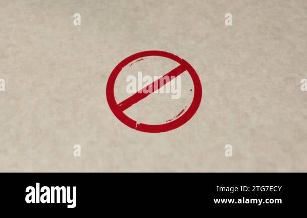 Prohibited stamp Stock Videos & Footage - HD and 4K Video Clips - Alamy