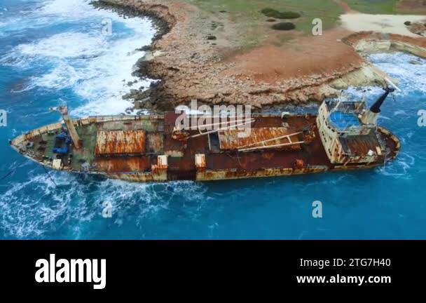 Shipwreck, Wreck Sunken Ship in the Sea or Ocean, Environmental ...