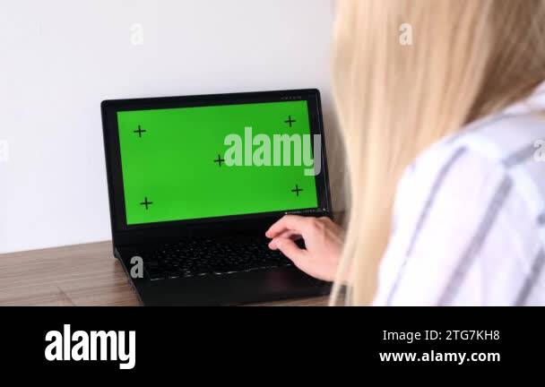 Education, online school and distant learning concept - student woman ...