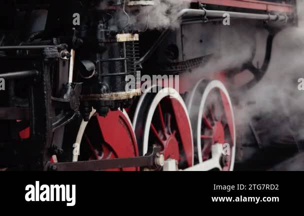 Steam locomotive at a station platform Stock Videos & Footage - HD and ...