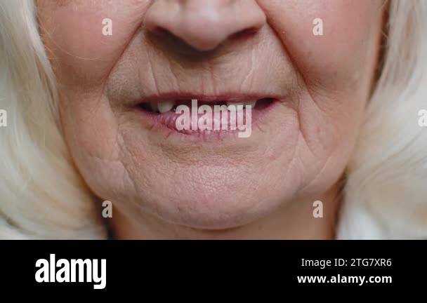 Toothless smile elderly female Stock Videos & Footage - HD and 4K Video ...