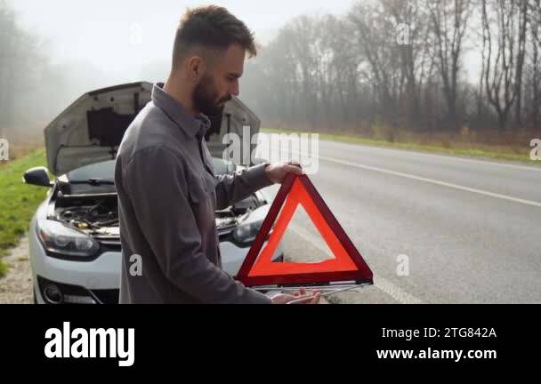 Red triangle street road Stock Videos & Footage - HD and 4K Video Clips ...