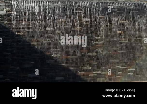 Water falling over built wall Stock Videos & Footage - HD and 4K Video ...