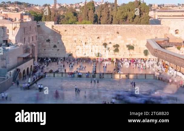 The Temple Mount in Jerusalem, including the Western Wall and the ...
