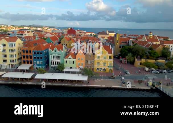 Caribbean netherland antilles curacao colorful Stock Videos & Footage ...