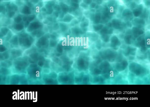 Looped animation of light reflections from the water in a swimming pool ...