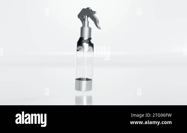 Realistic perfume bottles spray glass bottle Stock Videos & Footage ...