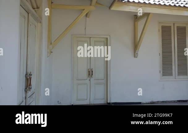 The classic design house of the Dutch colonial heritage is suitable for ...