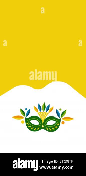 Cartoon mask face decoration Stock Videos & Footage - HD and 4K Video ...