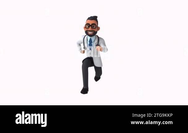 Funny cartoon character doctor running Stock Videos & Footage - HD and ...