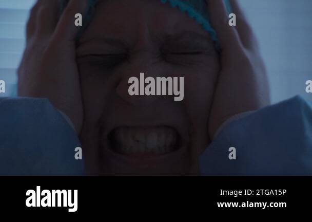 Fear, despair, and pain in a woman emergency patient with facial ...