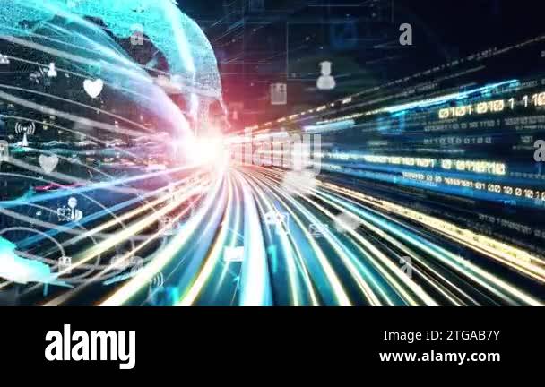 Futuristic global social media, people network and tacit digital data ...